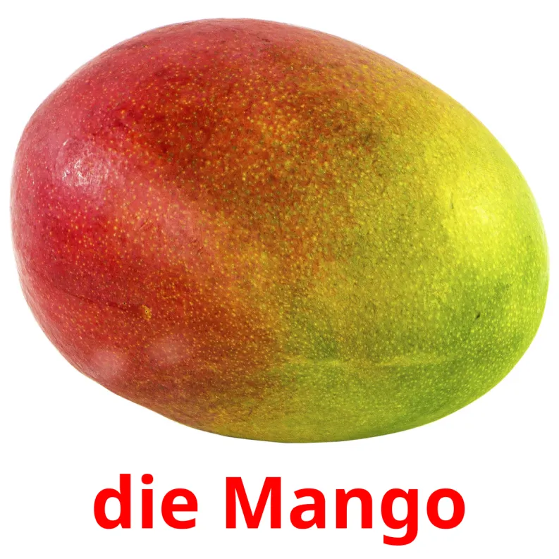 20 FREE Fruits Flashcards | PDF | German Words