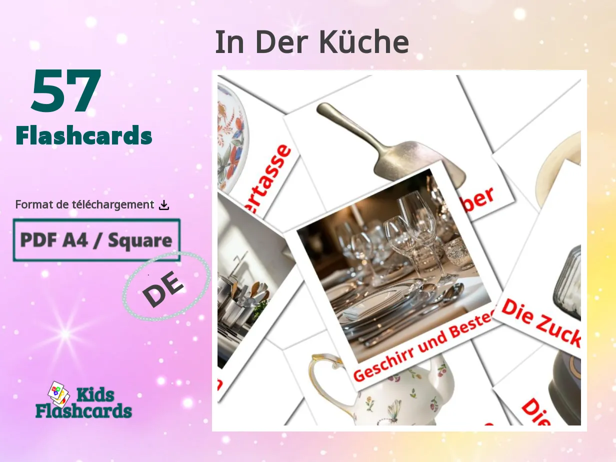 57 Cartes de vocabulaire Cuisine GRATUITES à imprimer | PDF ...