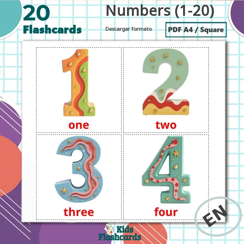 Numeros En Español E Ingles