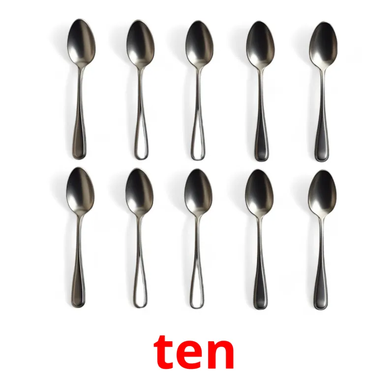 10 FREE Counting Flashcards | PDF | English Words