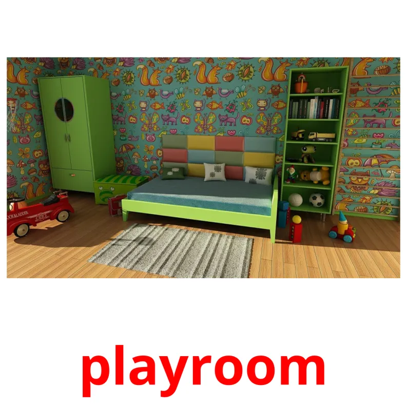 17 FREE Rooms Flashcards | PDF | English Words