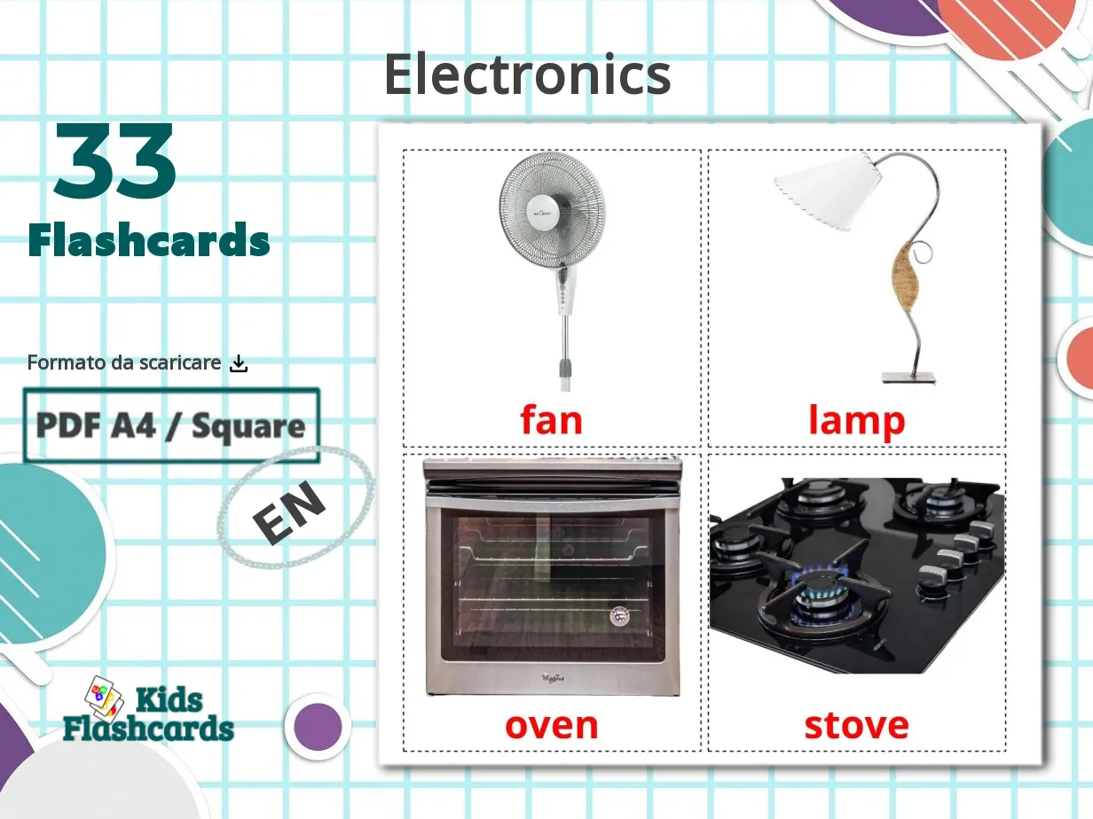 33 Flashcard GRATUITE sui Elettronica in 4 Formati PDF | Immagini in ...