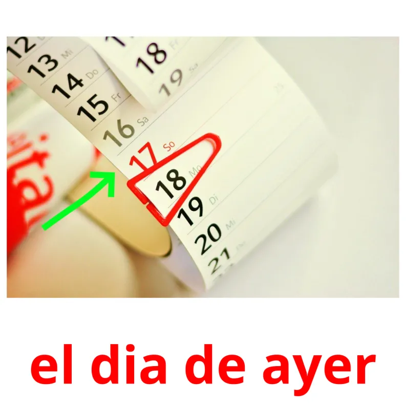 12 FREE Days of Week Flashcards | PDF | Spanish Words