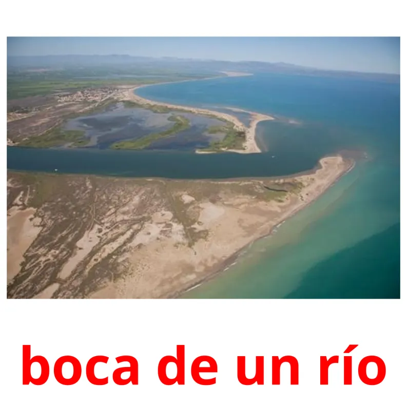 30 FREE Bodies of Water Flashcards | PDF | Spanish Words