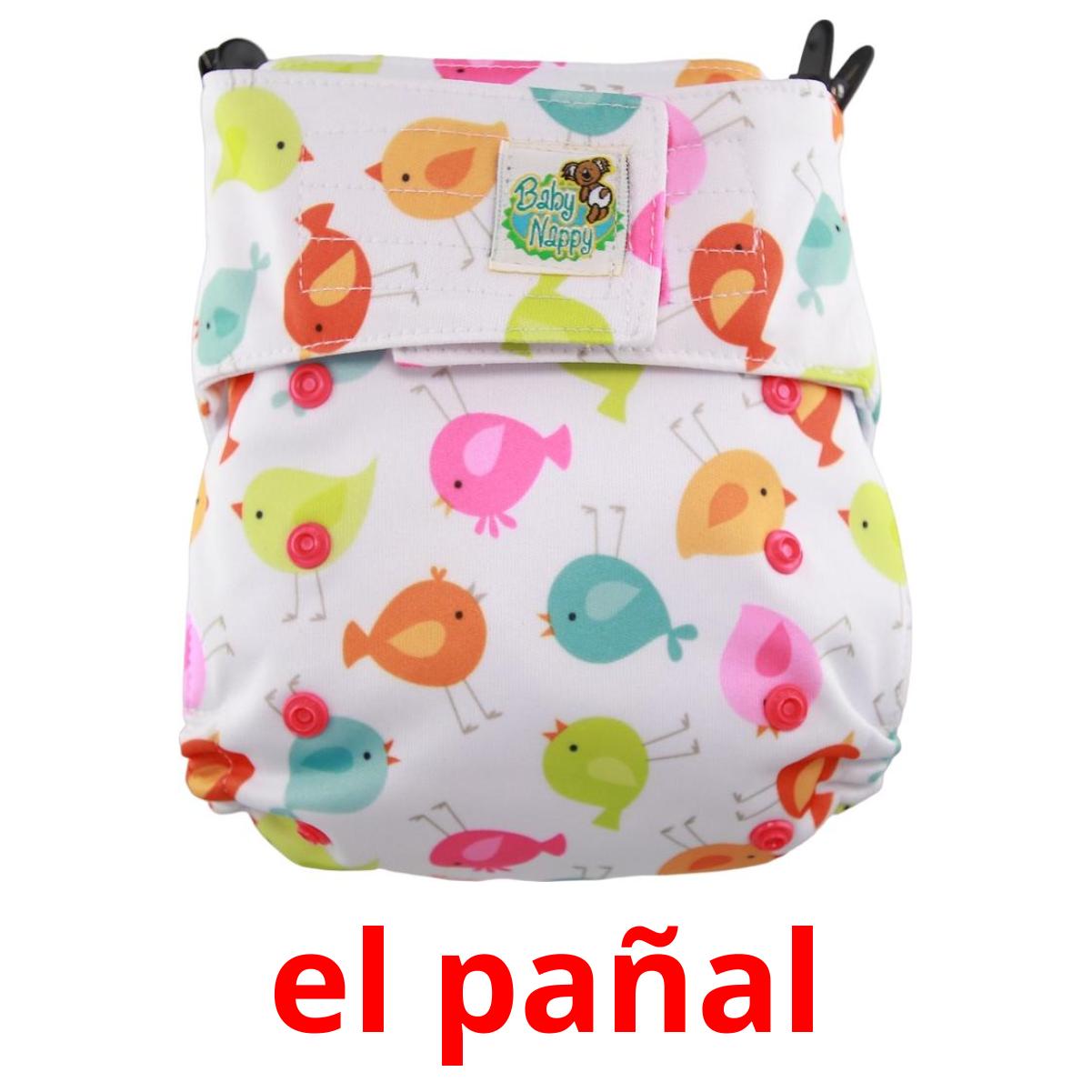 12 Printable Baby clothes Flashcards in Spanish (Free PDF)