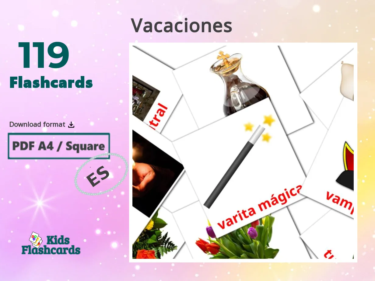 119 FREE Spanish Holidays Flashcards | PDF