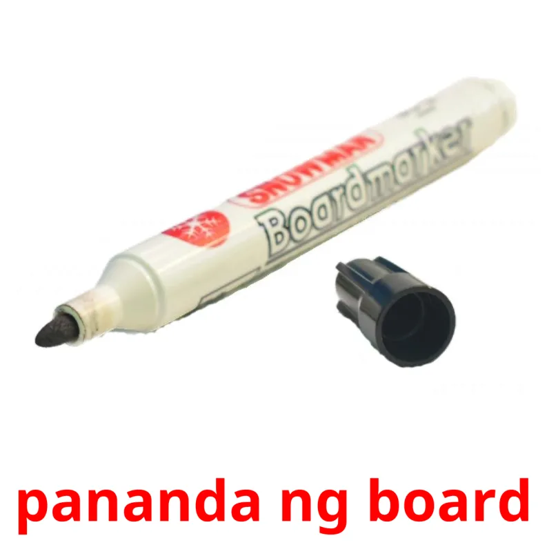 36 FREE Classroom objects Flashcards | PDF | Filipino Words