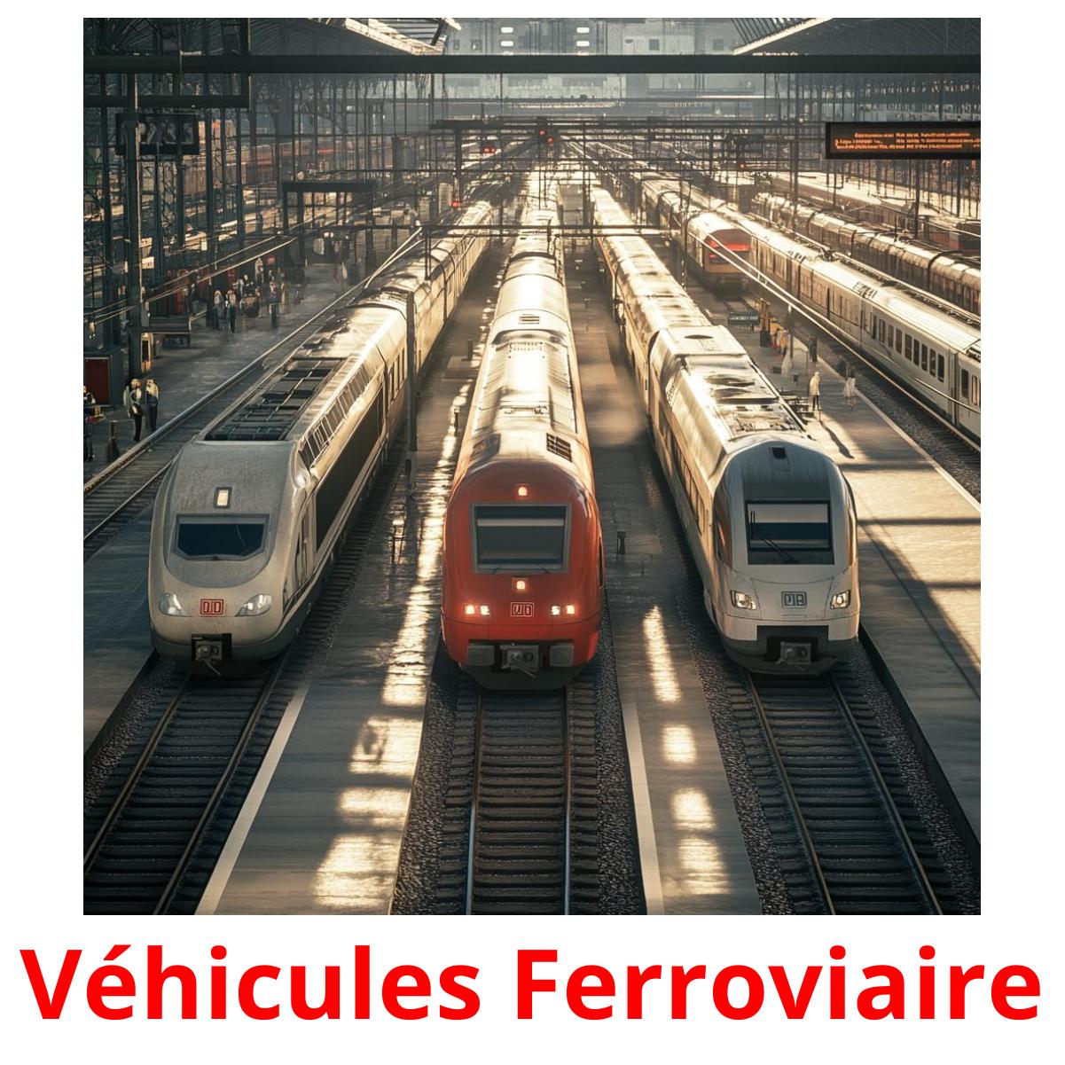 19 Printable Rail transport Flashcards in French (Free PDF)