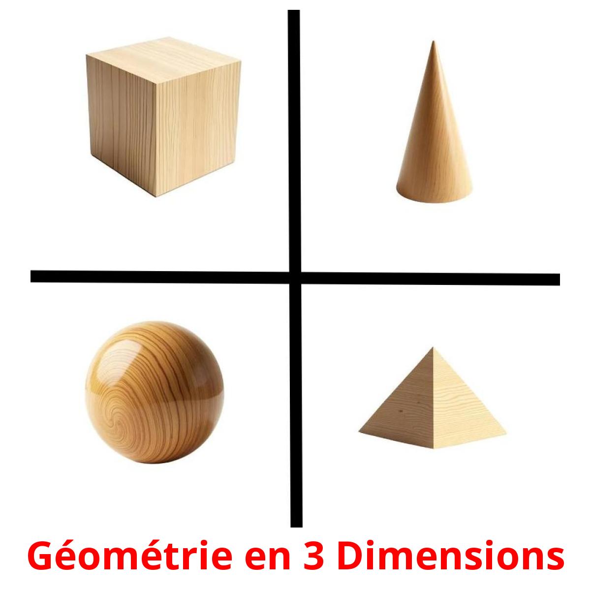 18 Printable 3D Shapes Flashcards in French (Free PDF)
