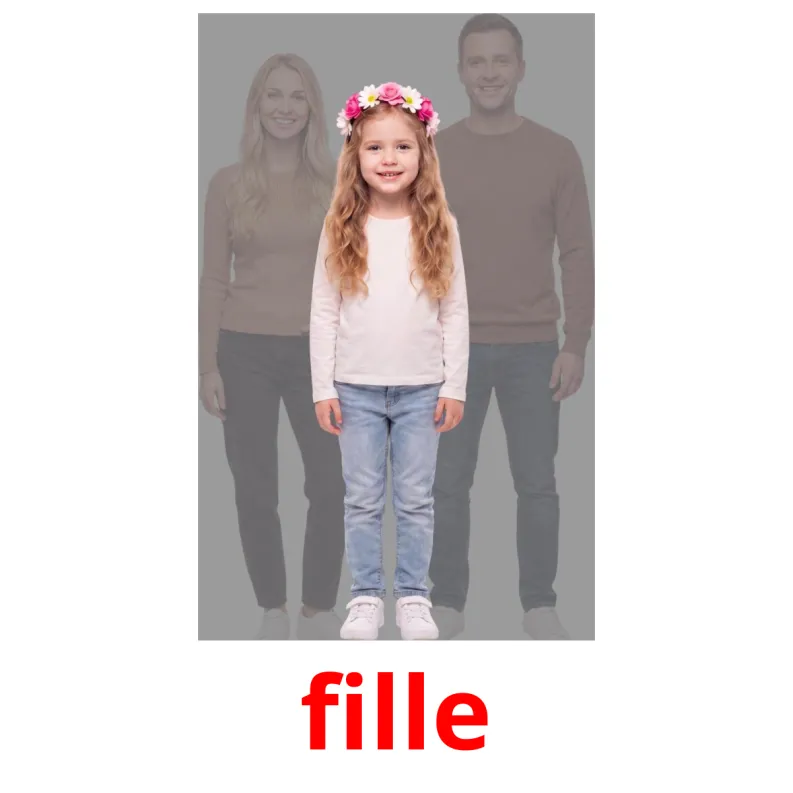 32 FREE Family members Flashcards | PDF | French Words
