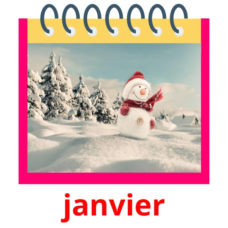 12 Tarjetas de Aprendizaje de Meses del año GRATIS en PDF | Imágenes en ...