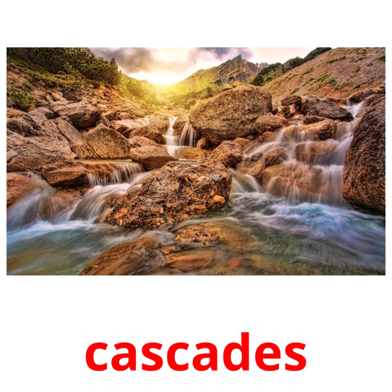 30 FREE Bodies of Water Flashcards | PDF | French Words