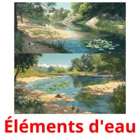30 Printable Bodies of Water Flashcards in French (Free PDF)