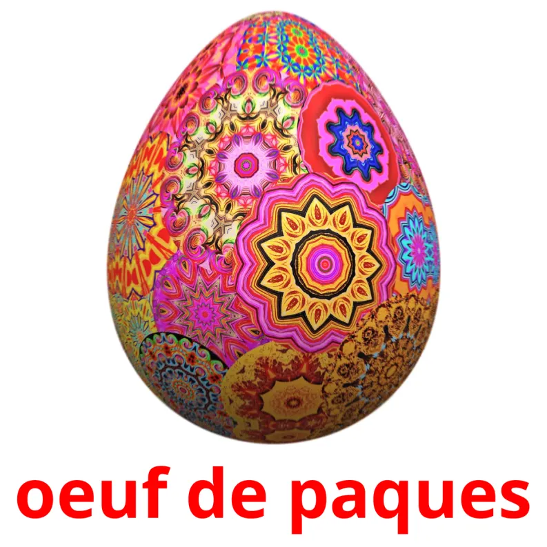 31 FREE Easter Flashcards | PDF | French Words