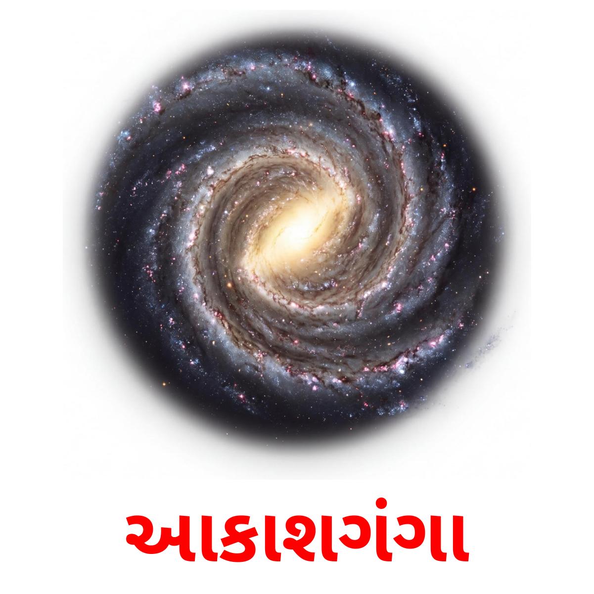 21 Printable Solar System Flashcards in Gujarati (Free PDF)