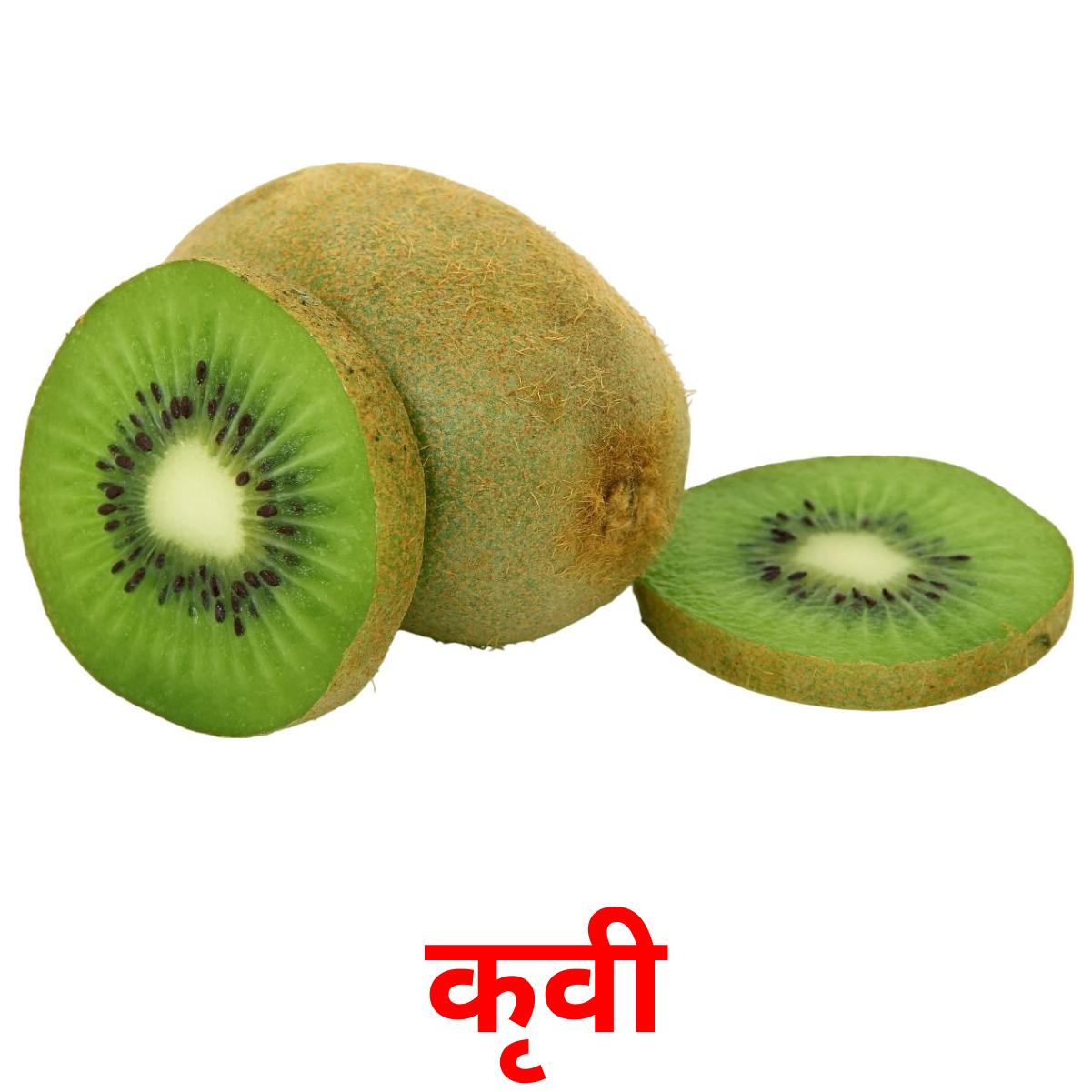 21 Printable Fruits Flashcards in Hindi (Free PDF)