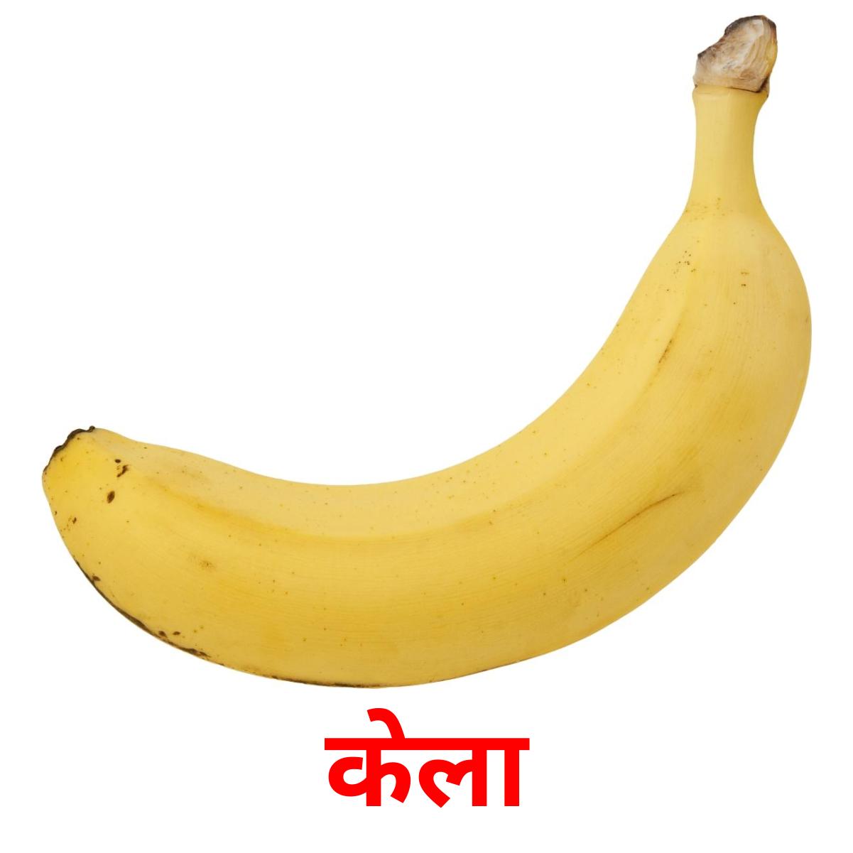 21 Printable Fruits Flashcards in Hindi (Free PDF)