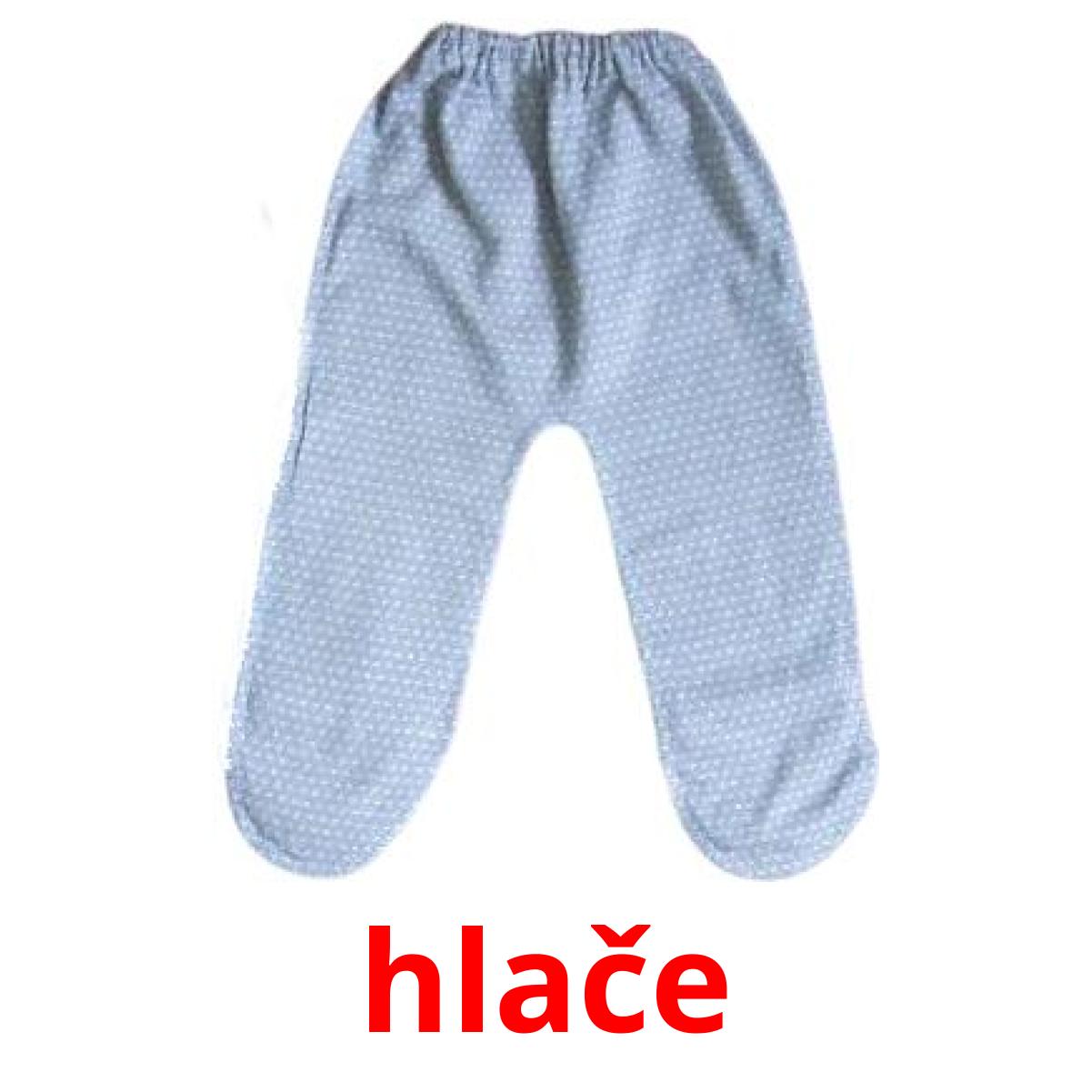 12 Printable Baby clothes Flashcards in Croatian (Free PDF)