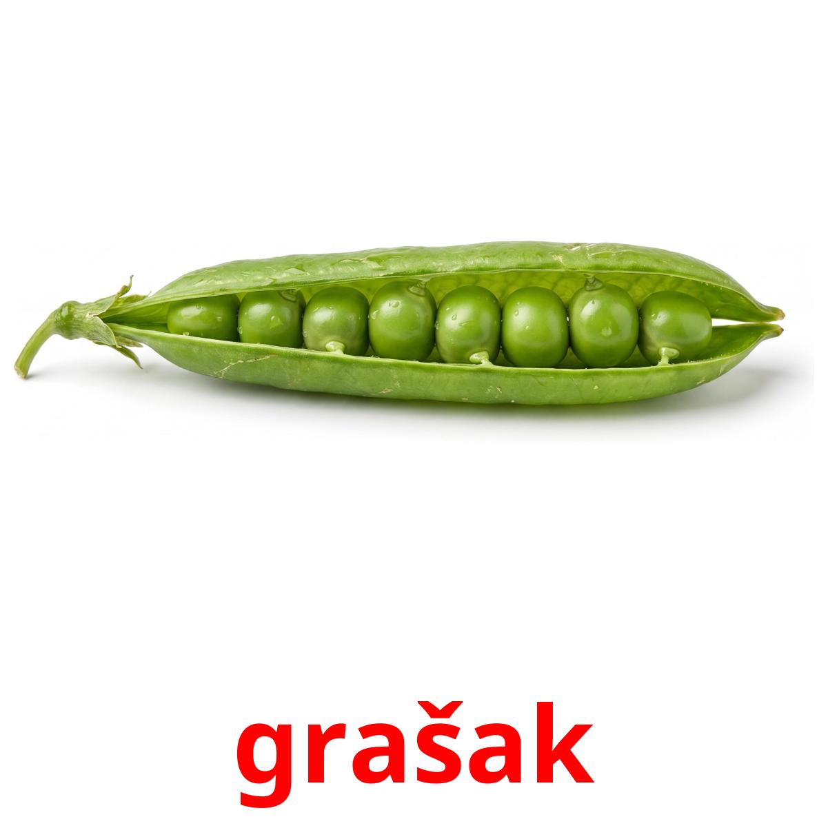 30 Printable Vegetables Flashcards in Croatian (Free PDF)