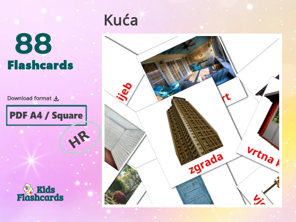 88 FREE Croatian Home Flashcards | PDF