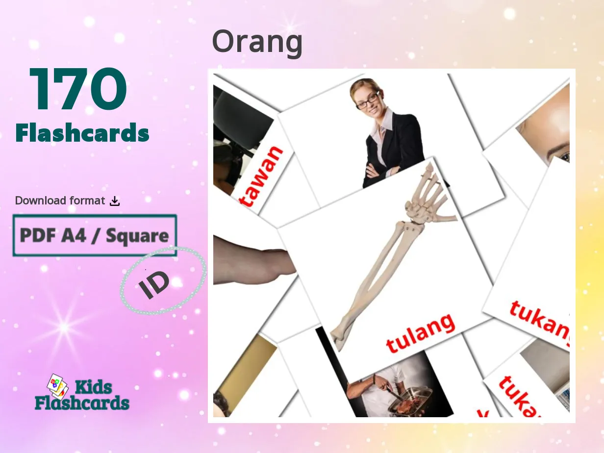 170 FREE Indonesian People Flashcards | PDF