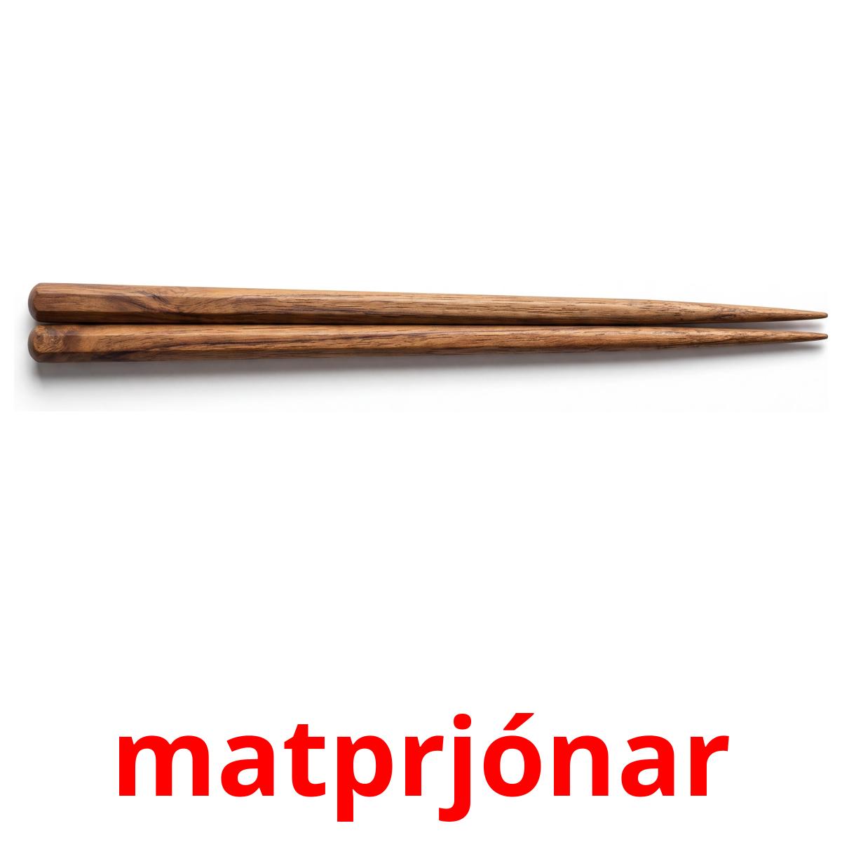 26 Printable Crockery and cutlery Flashcards in Icelandic (Free PDF)
