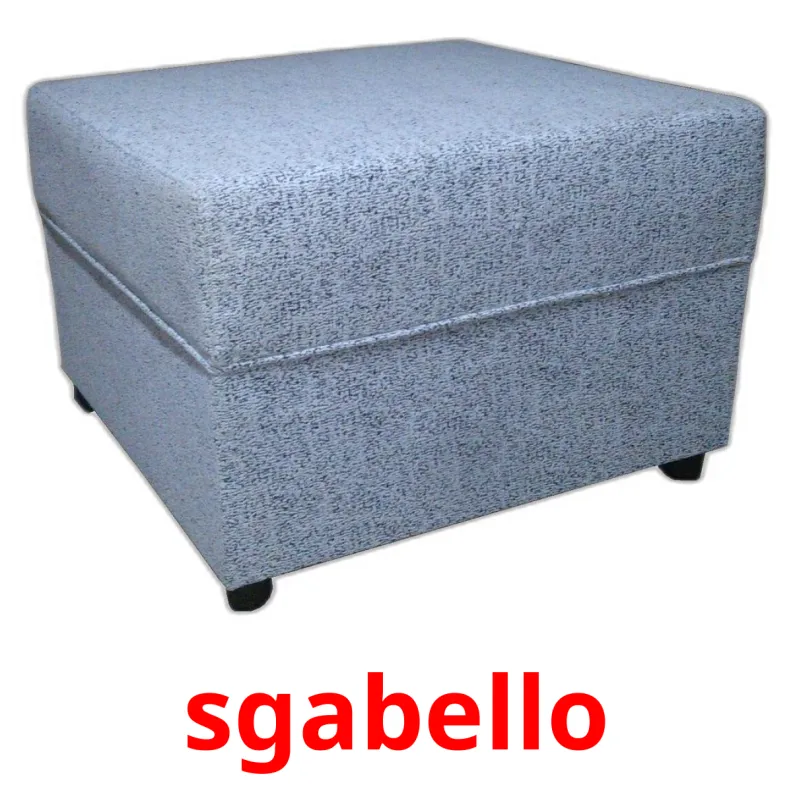 31 Furniture Flashcards in PDF | Italian Pictures