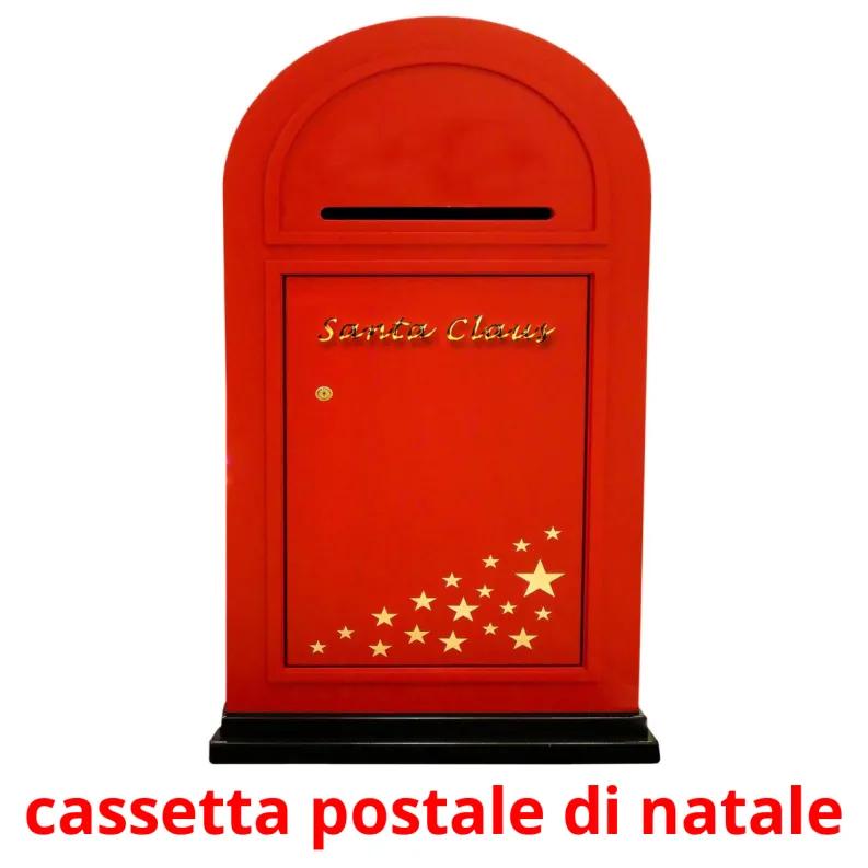 28 FREE Christmas Flashcards in PDF | Italian Pictures