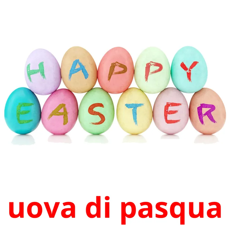 31 FREE Easter Flashcards | PDF | Italian Words
