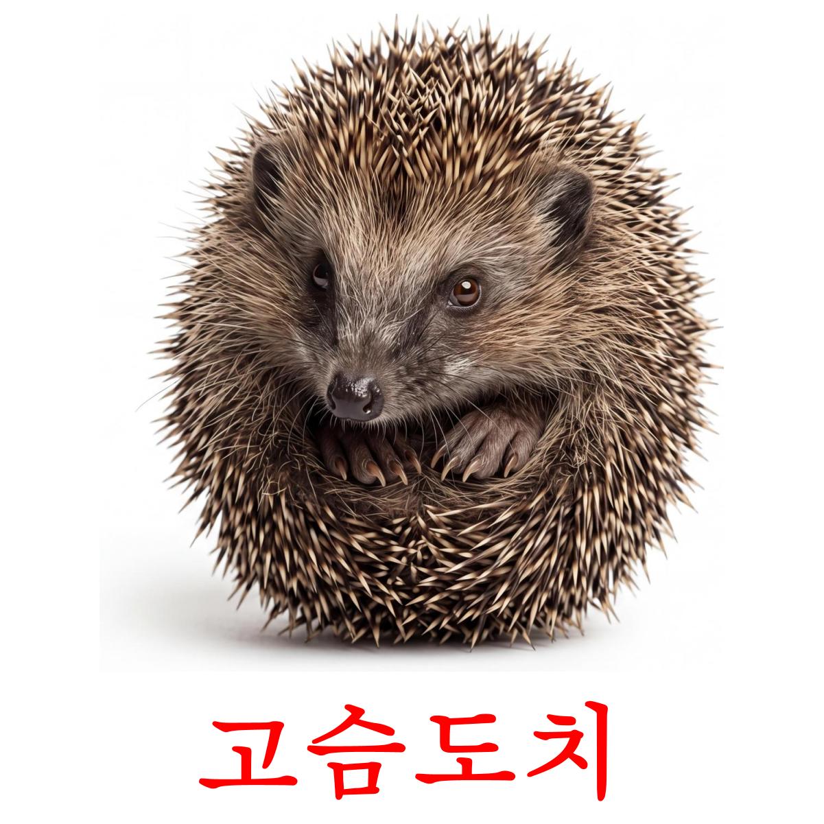 141 FREE Korean Animals Flashcards | PDF