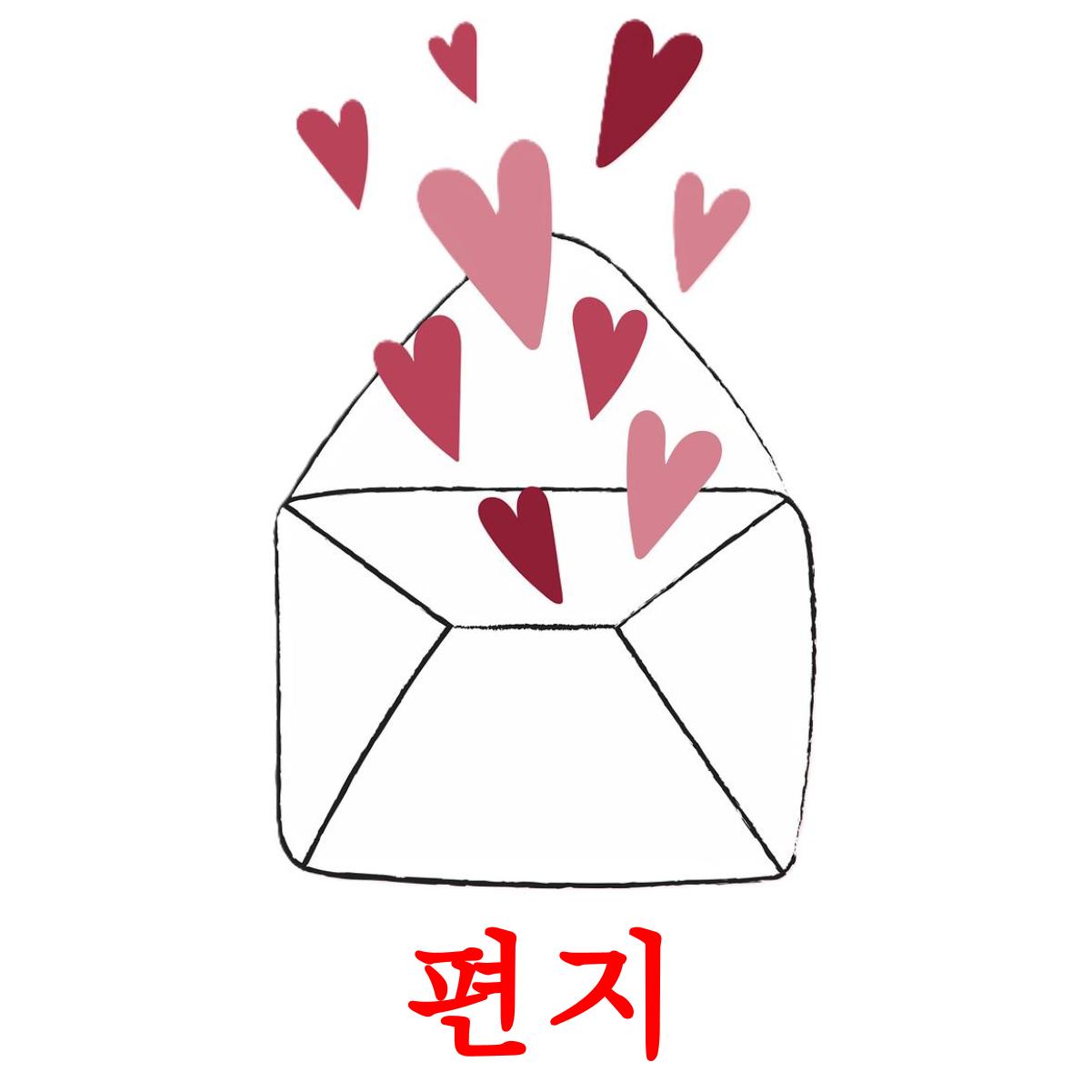 25 Printable Mother's day Flashcards in Korean (Free PDF)