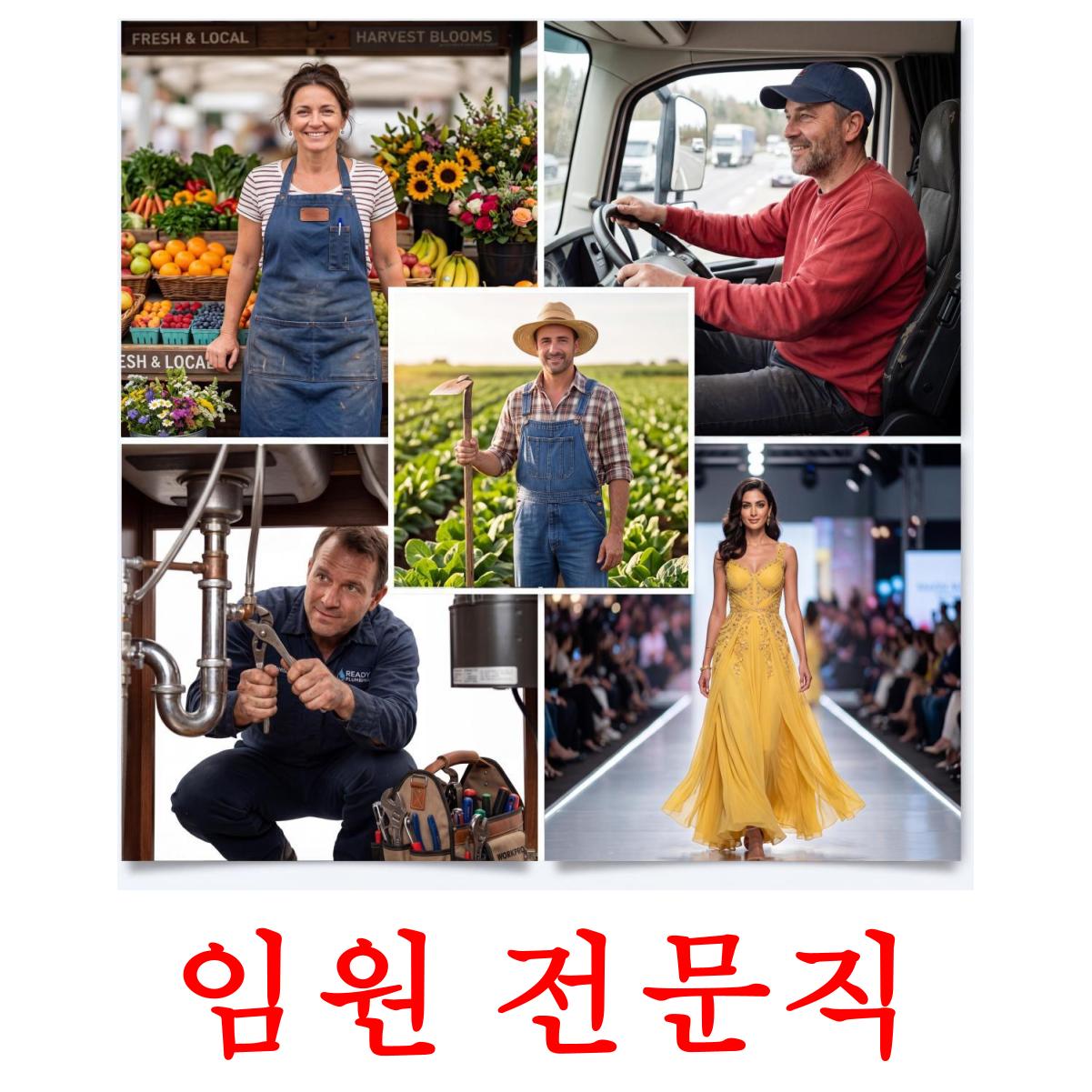 48 Printable Jobs and Occupations Flashcards in Korean (Free PDF)