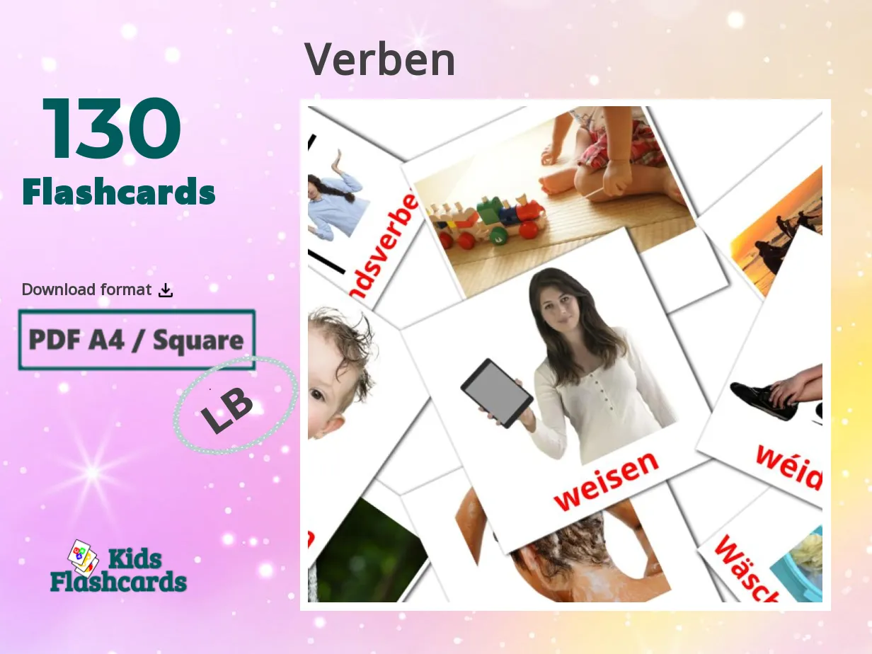 130 FREE Luxembourgish Verbs Flashcards | PDF