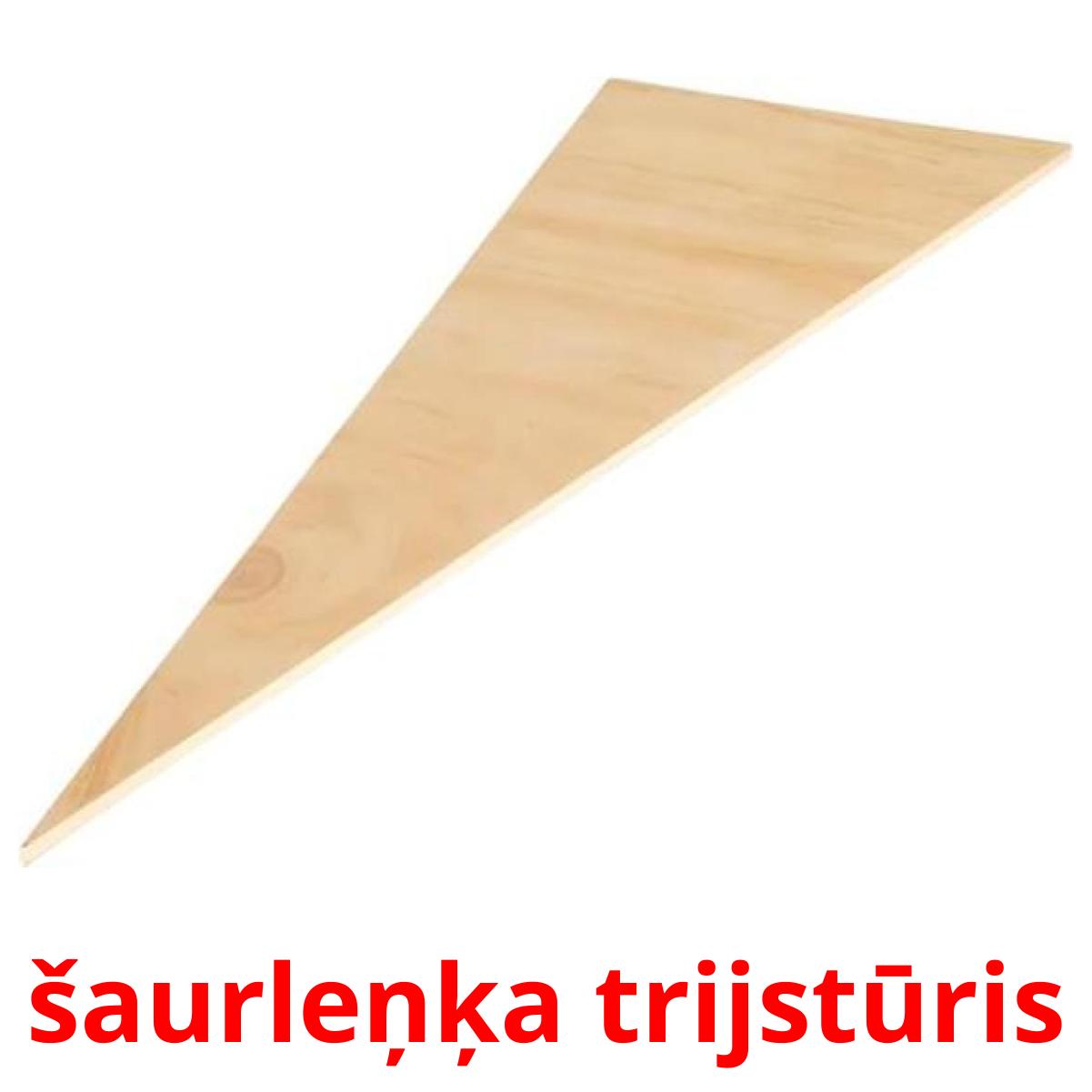 36 Printable 2D Shapes Flashcards in Latvian (Free PDF)