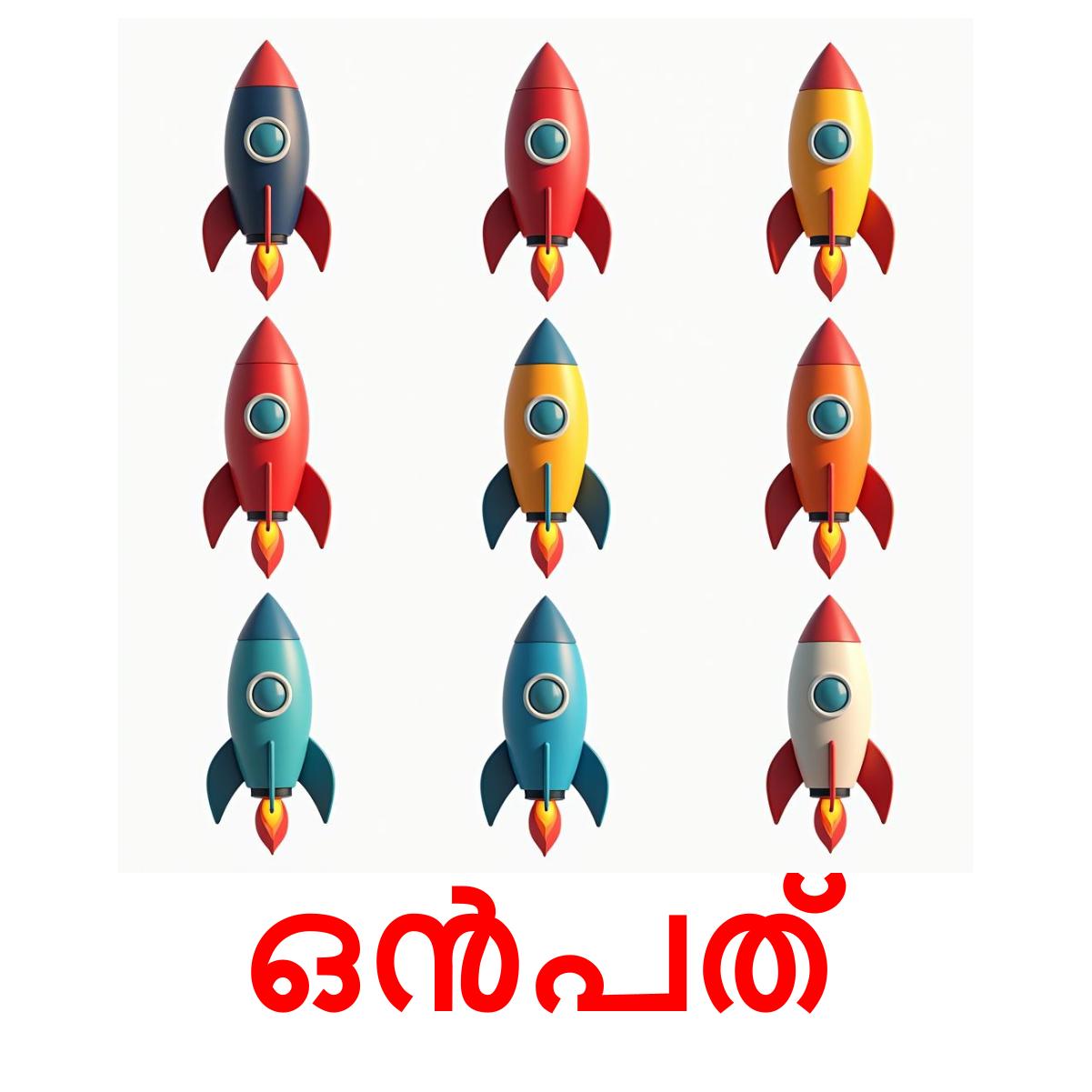 10 Printable Counting Flashcards in Malayalam (Free PDF)