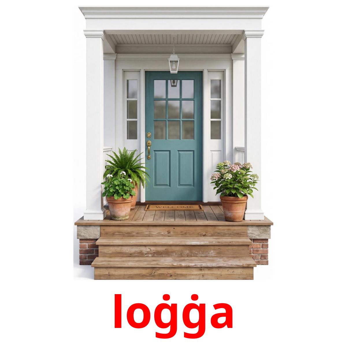 25 Printable House Flashcards in Maltese (Free PDF)