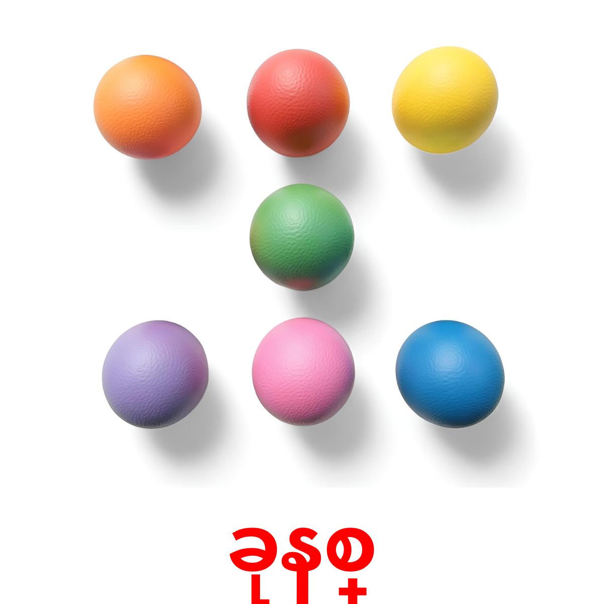 10 Printable Counting Flashcards in Burmese (Free PDF)