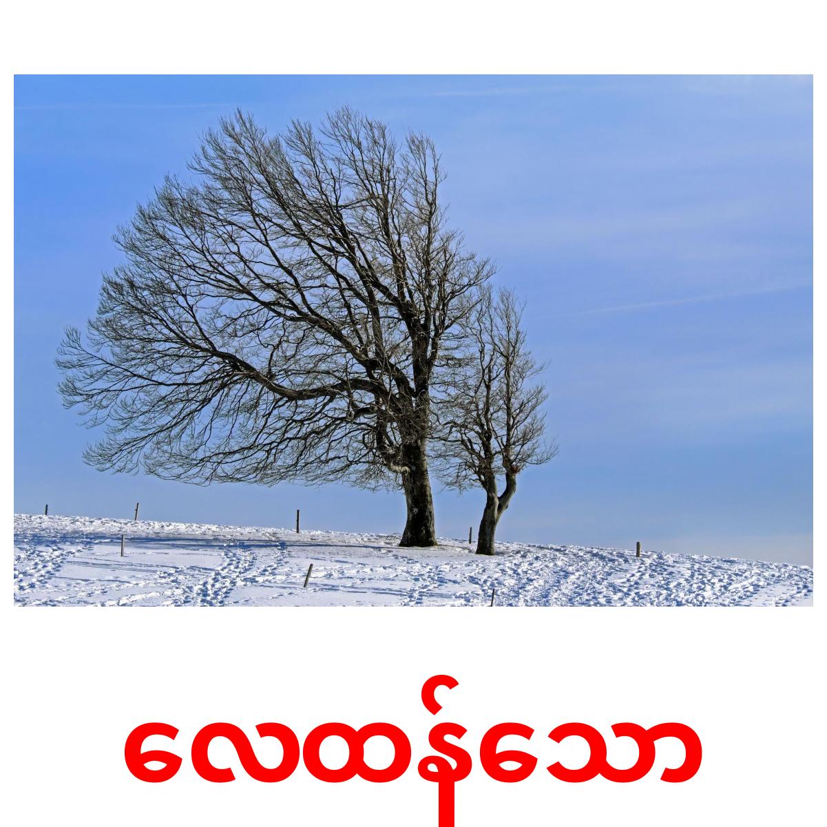 32 Printable Weather Flashcards in Burmese (Free PDF)