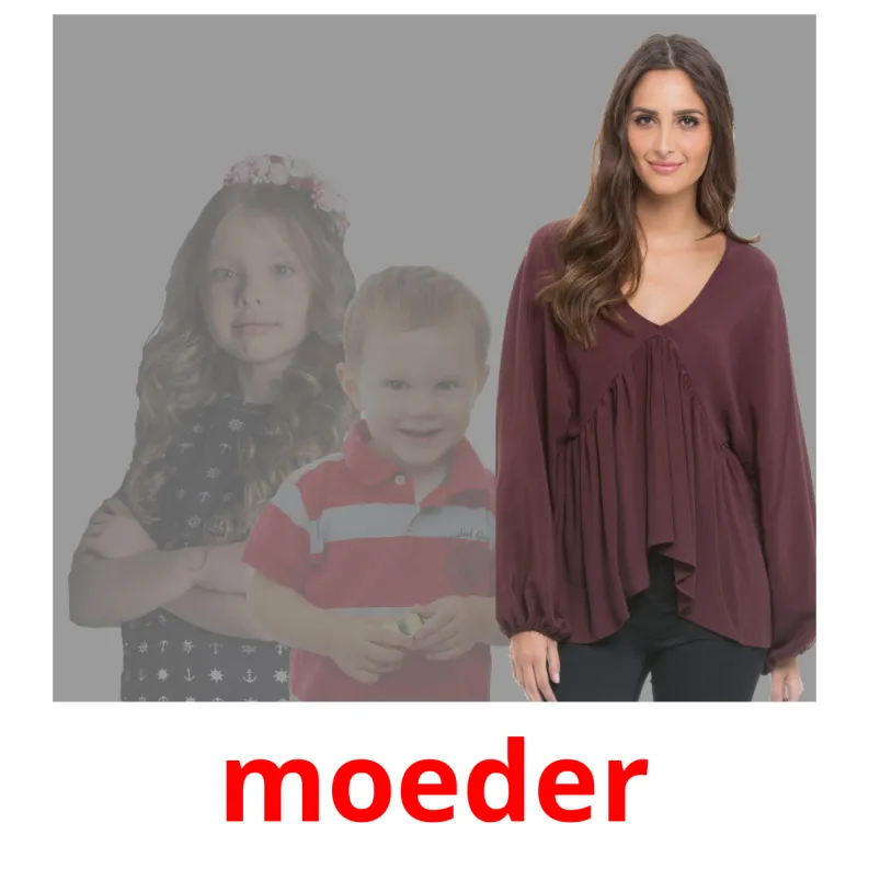 32 GRATIS Familieleden Flashcards in 4 PDF formaten | Nederlands ...