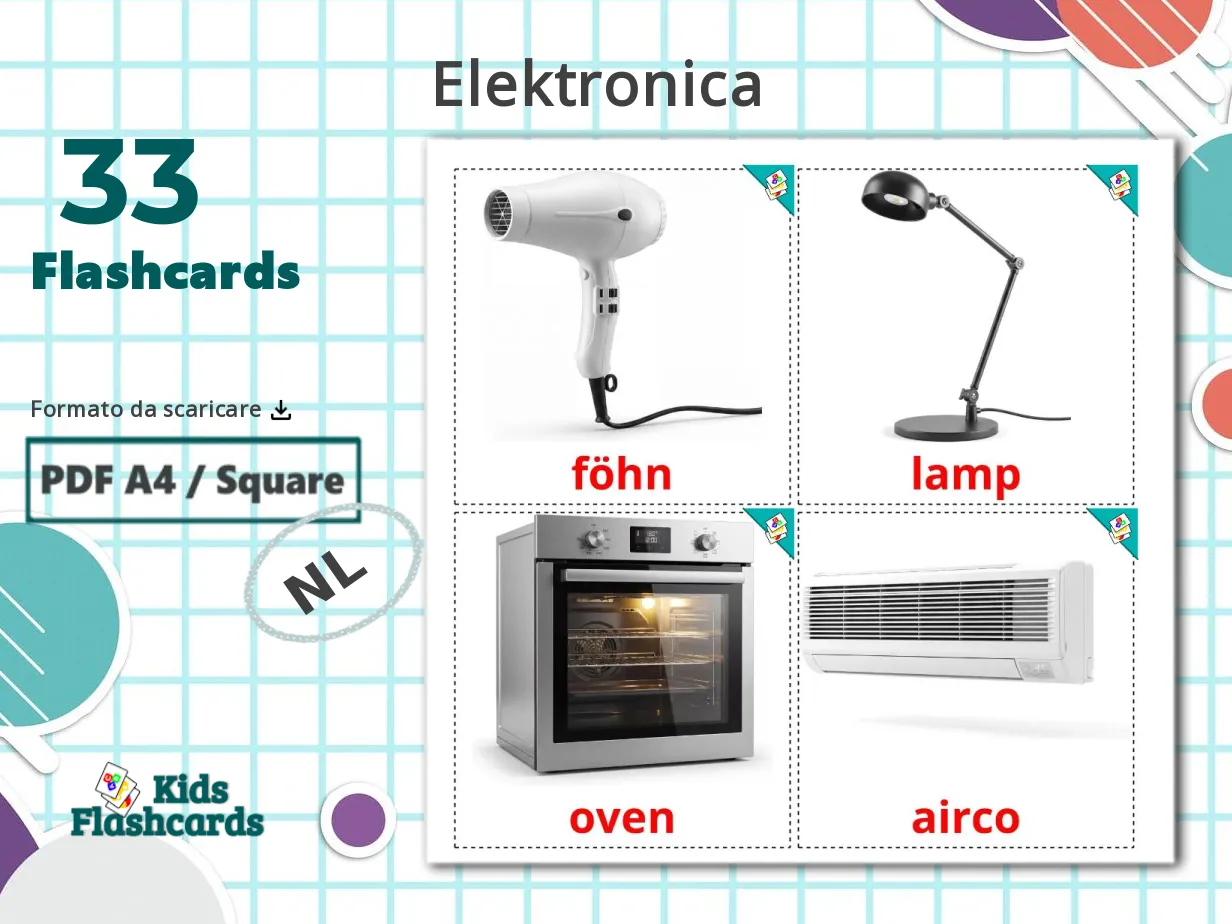 33 Flashcard GRATUITE sui Elettronica in 4 Formati PDF | Immagini in ...