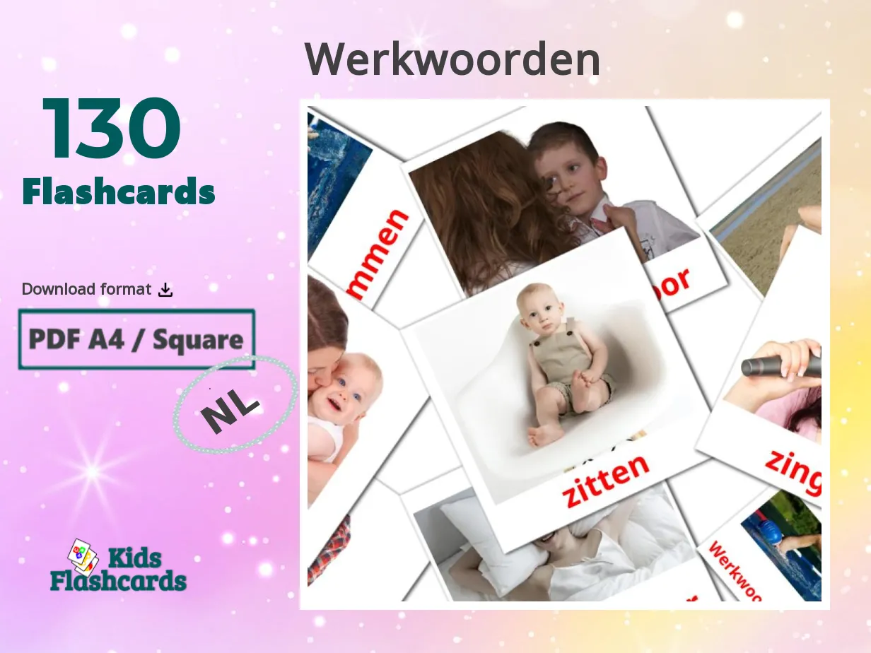 130 FREE Dutch Verbs Flashcards | PDF