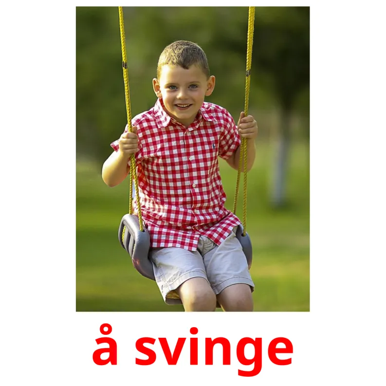 51 FREE Action verbs Flashcards | PDF | Norwegian Words