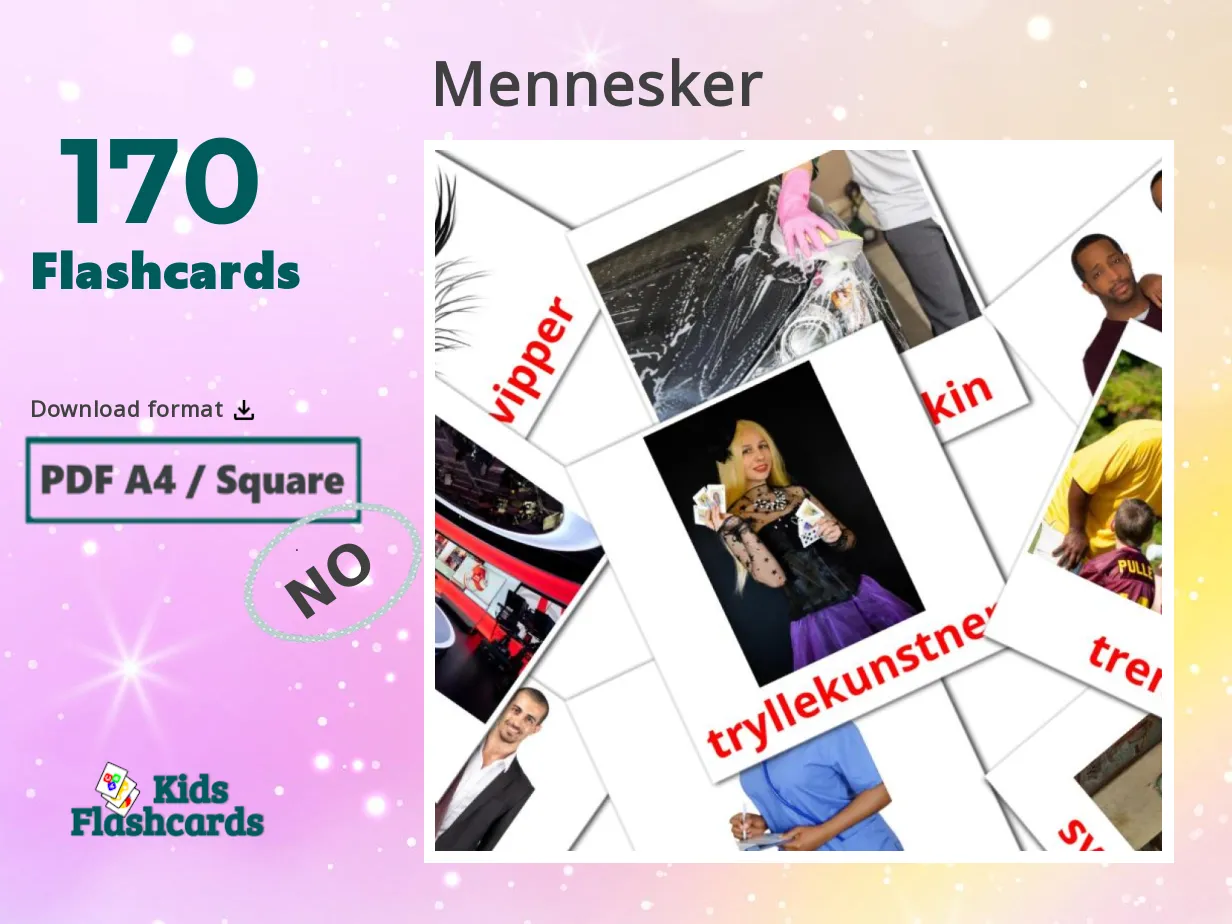 170 FREE Norwegian People Flashcards | PDF