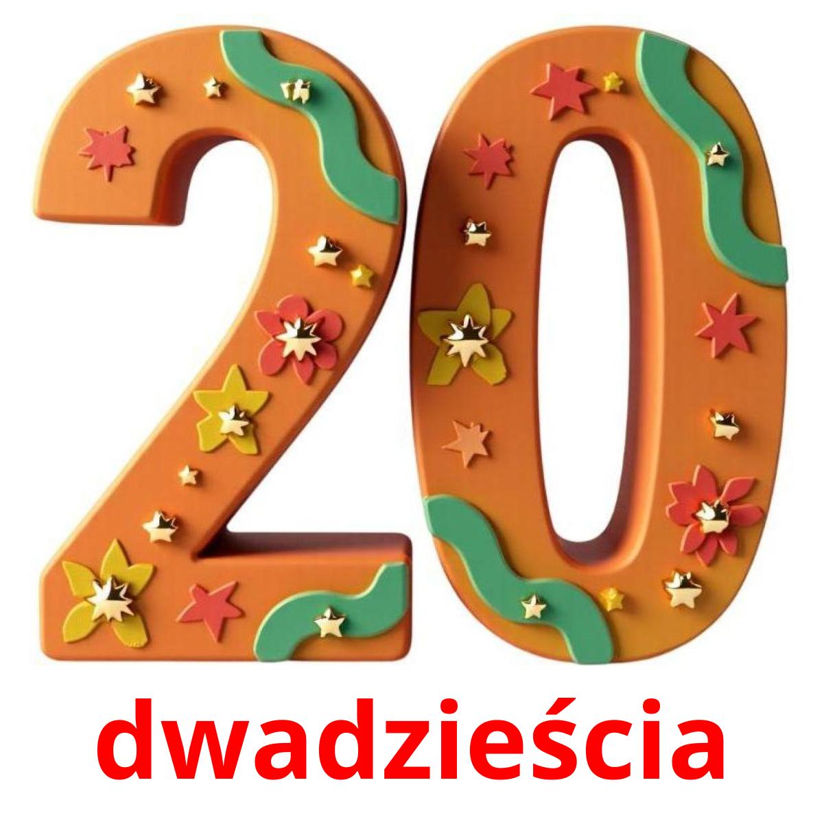20 Tarjetas de Aprendizaje de Números (1-20) GRATIS en PDF | Imágenes ...