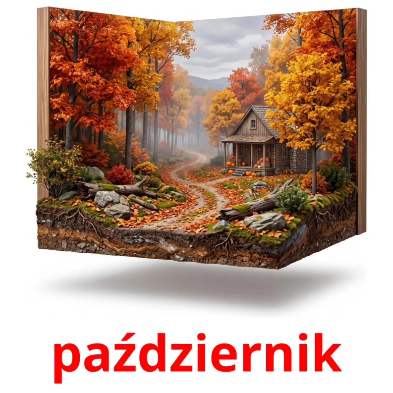 12 Monate des Jahres Karteikarten in PDF | Polnisch Bilder