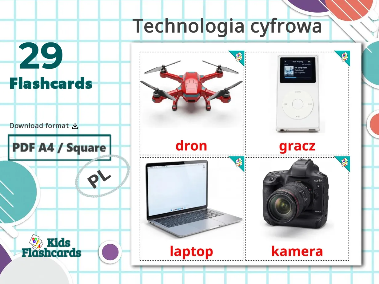 29 FREE Gadgets Flashcards | PDF | Polish Words