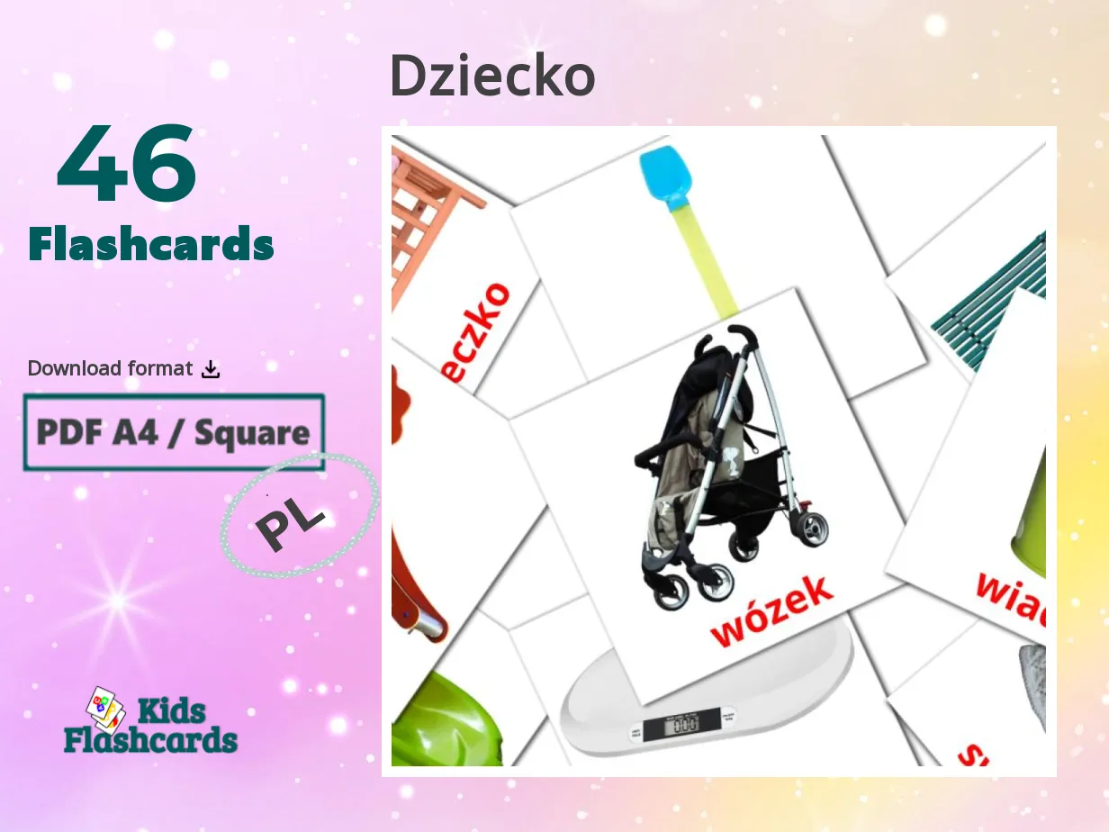 46 FREE Polish Baby Flashcards | PDF