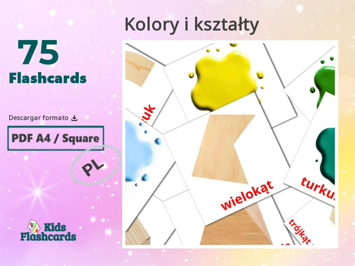 75 Tarjetas Didacticas de Colores y formas para Imprimir GRATIS en ...