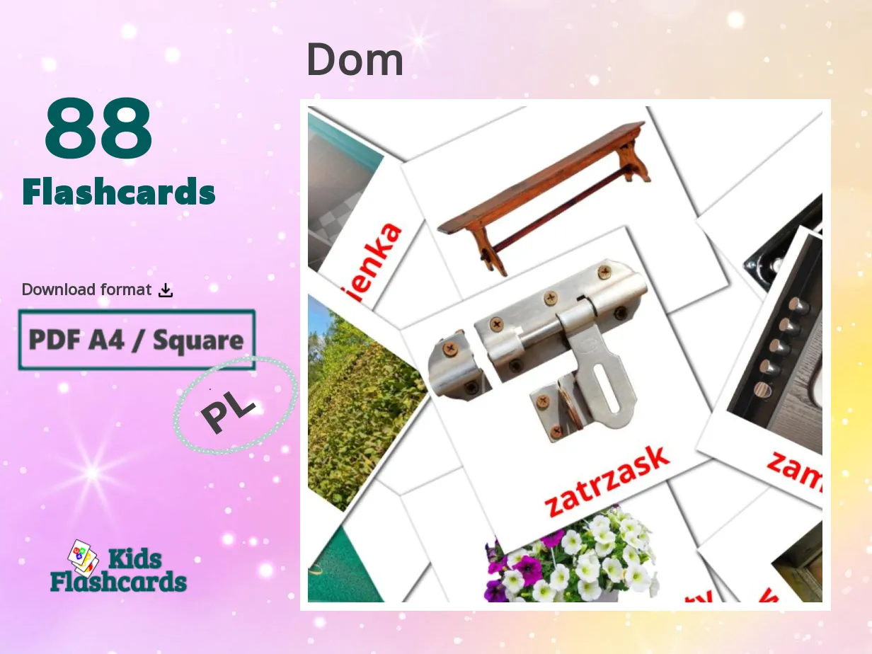 88 FREE Polish Home Flashcards | PDF