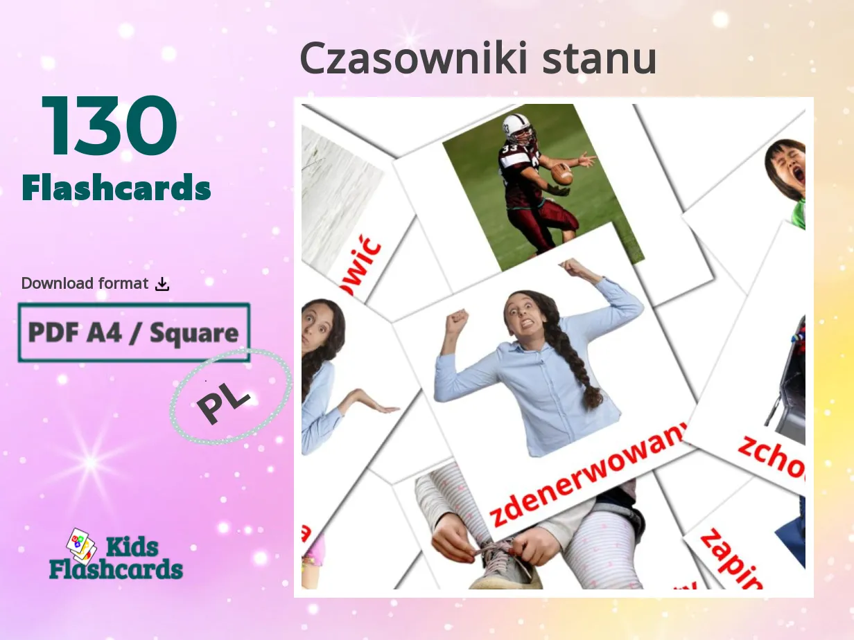 130 FREE Polish Verbs Flashcards | PDF